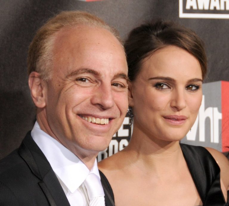 Natalie-Portman and her father Avner Herslag | Celebrities InfoSeeMedia