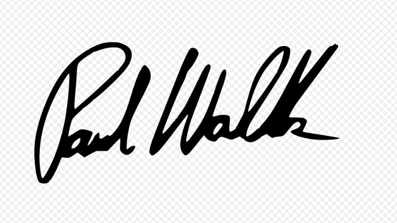 Paul Walker signature | Celebrities InfoSeeMedia