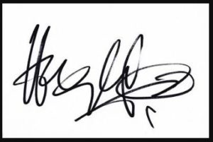 Hugh Laurie signature | Celebrities InfoSeeMedia