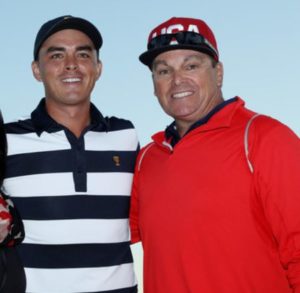 Rickie Fowler with father Rod Fowler - Celebrities InfoSeeMedia