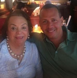 Alex Rodriguez with mother Lourdes Rodriguez | Celebrities InfoSeeMedia
