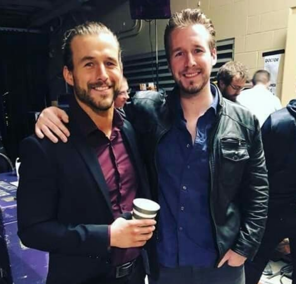 Adam and his brother Brent Jenkins image. | Celebrities InfoSeeMedia