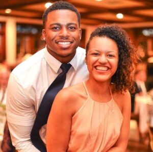 Brandon Copeland with wife Taylor Copeland image | Celebrities InfoSeeMedia