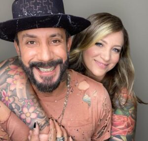 AJ McLean with wife Rochelle DeAnna | Celebrities InfoSeeMedia