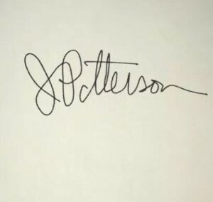 James Patterson signature - Celebrities InfoSeeMedia