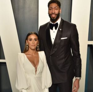 Anthony Davis with girlfriend Marlen P | Celebrities InfoSeeMedia