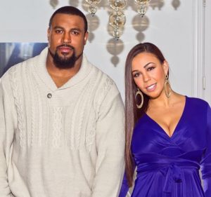 Duane Brown with wife Devi Brown | Celebrities InfoSeeMedia