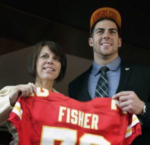 Eric FIsher with mother Heidi Langegger | Celebrities InfoSeeMedia