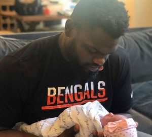 Geno and his daughter Isla Elise Atkins. | Celebrities InfoSeeMedia