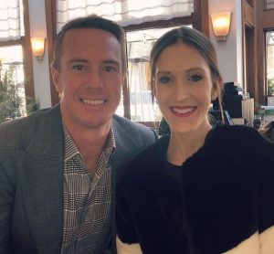 Matt Ryan with his wife Sarah Ryan | Celebrities InfoSeeMedia