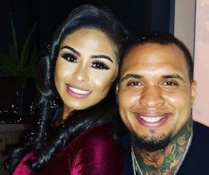 Mike Pouncey and his wife | Celebrities InfoSeeMedia