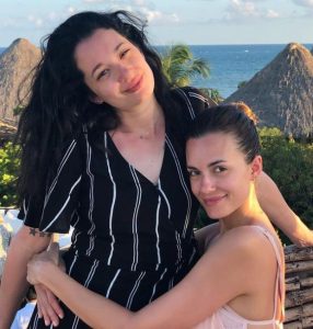 Torrey DeVitto with sister Maryelle DeVitto | Celebrities InfoSeeMedia