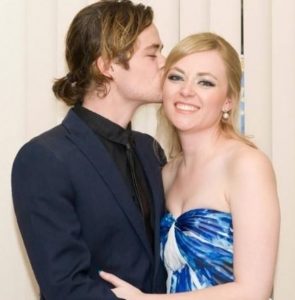 Harrison Gilbertson with his sister Bridget Gilbertson image ...