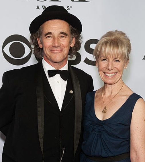Mark Rylance with his wife Claire van Kampen | Celebrities InfoSeeMedia