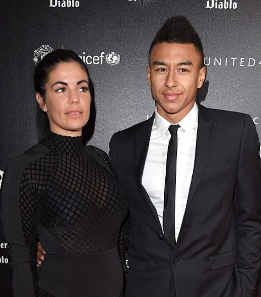 Jesse Lingard with his girlfriend Emma Hyde | Celebrities InfoSeeMedia