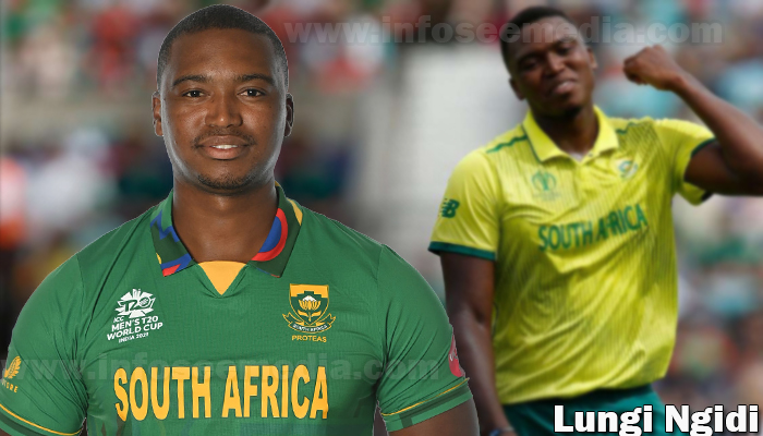 Lungi Ngidi: Bio, family, net worth | Celebrities InfoSeeMedia