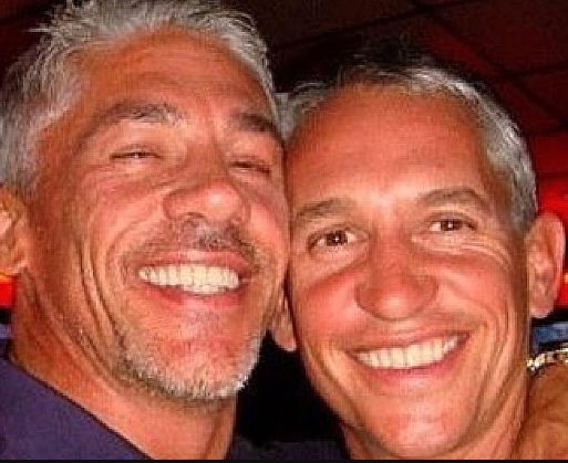 Gary Lineker with his brother Wayne Lineker | Celebrities InfoSeeMedia