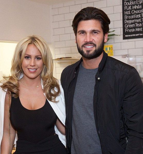 Kate Ferdinand with her ex-boyfriend Dan Edgar | Celebrities InfoSeeMedia