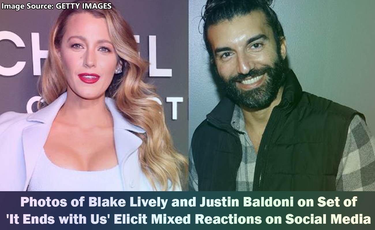 Photos of Blake Lively and Justin Baldoni on Set of 'It Ends with Us ...