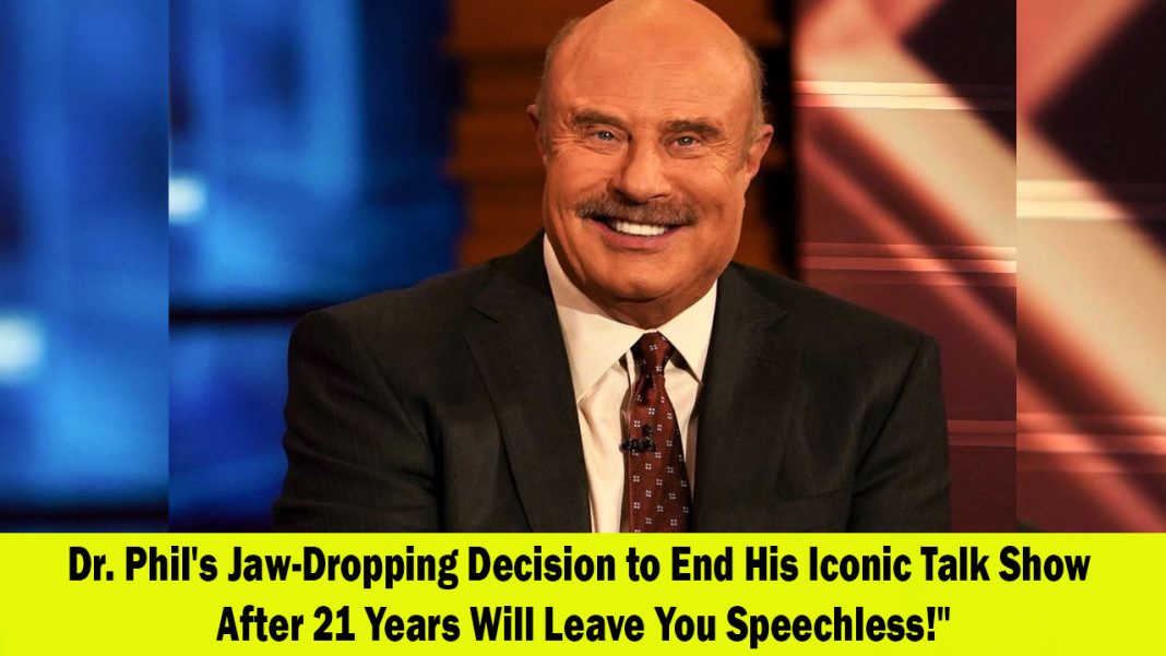 Dr. Phil bids farewell to his iconic talk show after 21 years ...