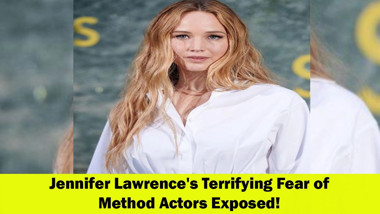 Jennifer Lawrence Reveals Her Fear of Method Actors | Celebrities ...