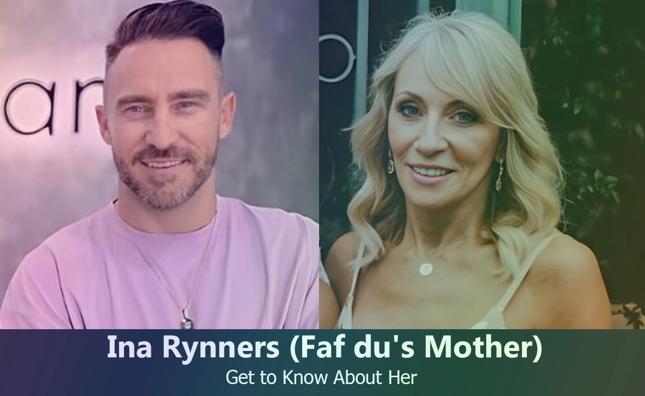 Meet Ina Rynners: Faf du Plessis's Mother - A Journey Through Her Life ...