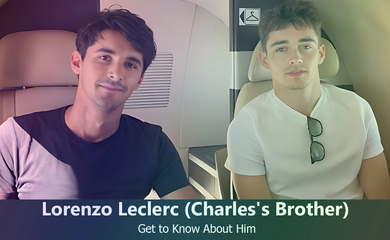 Meet Lorenzo Leclerc: Charles Leclerc's Brother - What's His Life Like ...