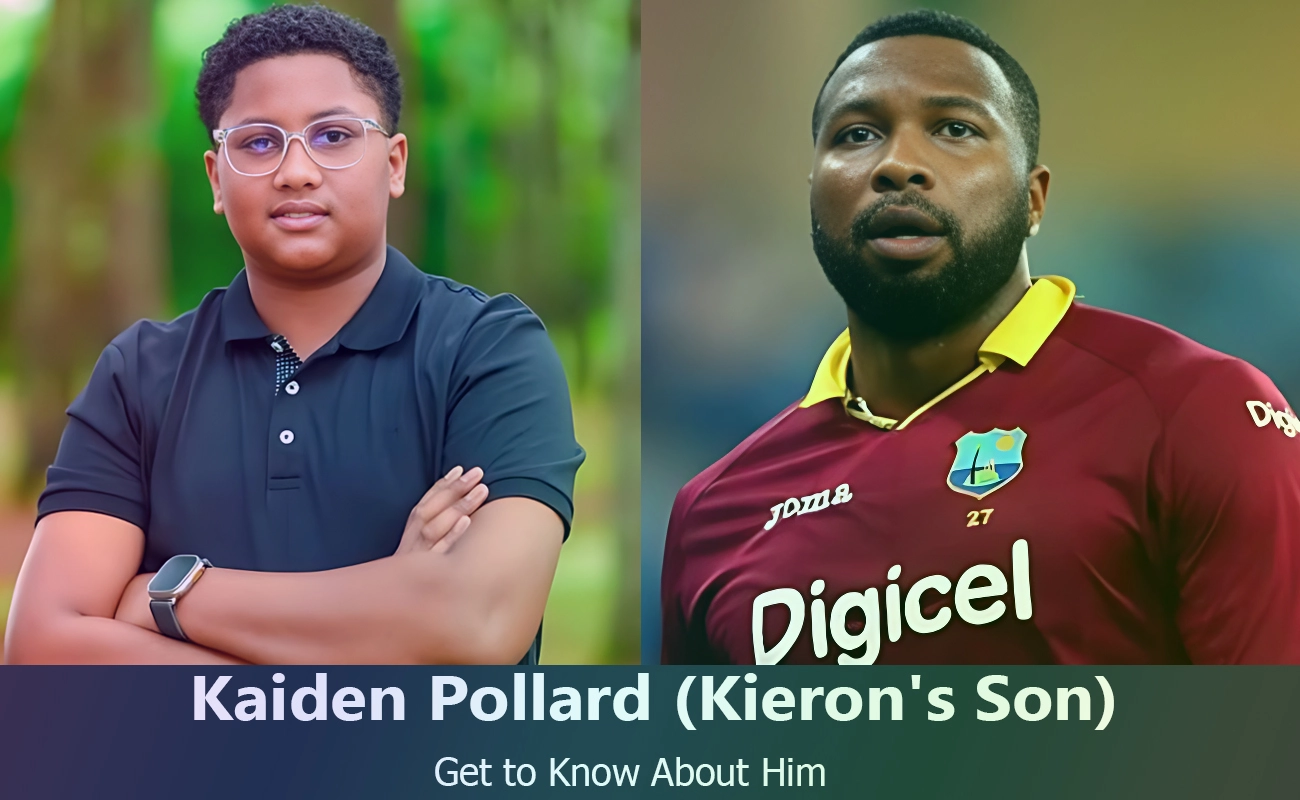 Meet Kaiden Pollard: Kieron Pollard's Adorable Son - A Glimpse into His ...