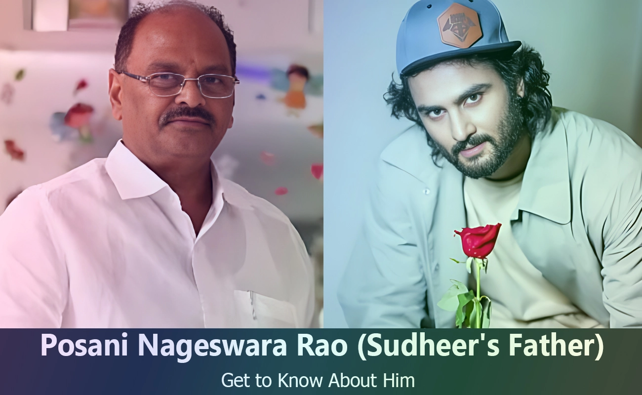 Meet Posani Nageswara Rao: The Father of Sudheer Babu | Celebrities ...