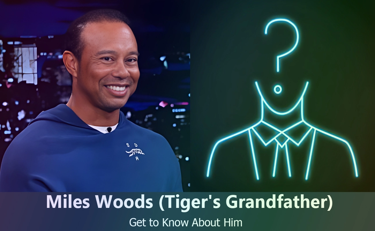 Discover Tiger Woods's Beloved Grandfather : Miles Woods Explained ...