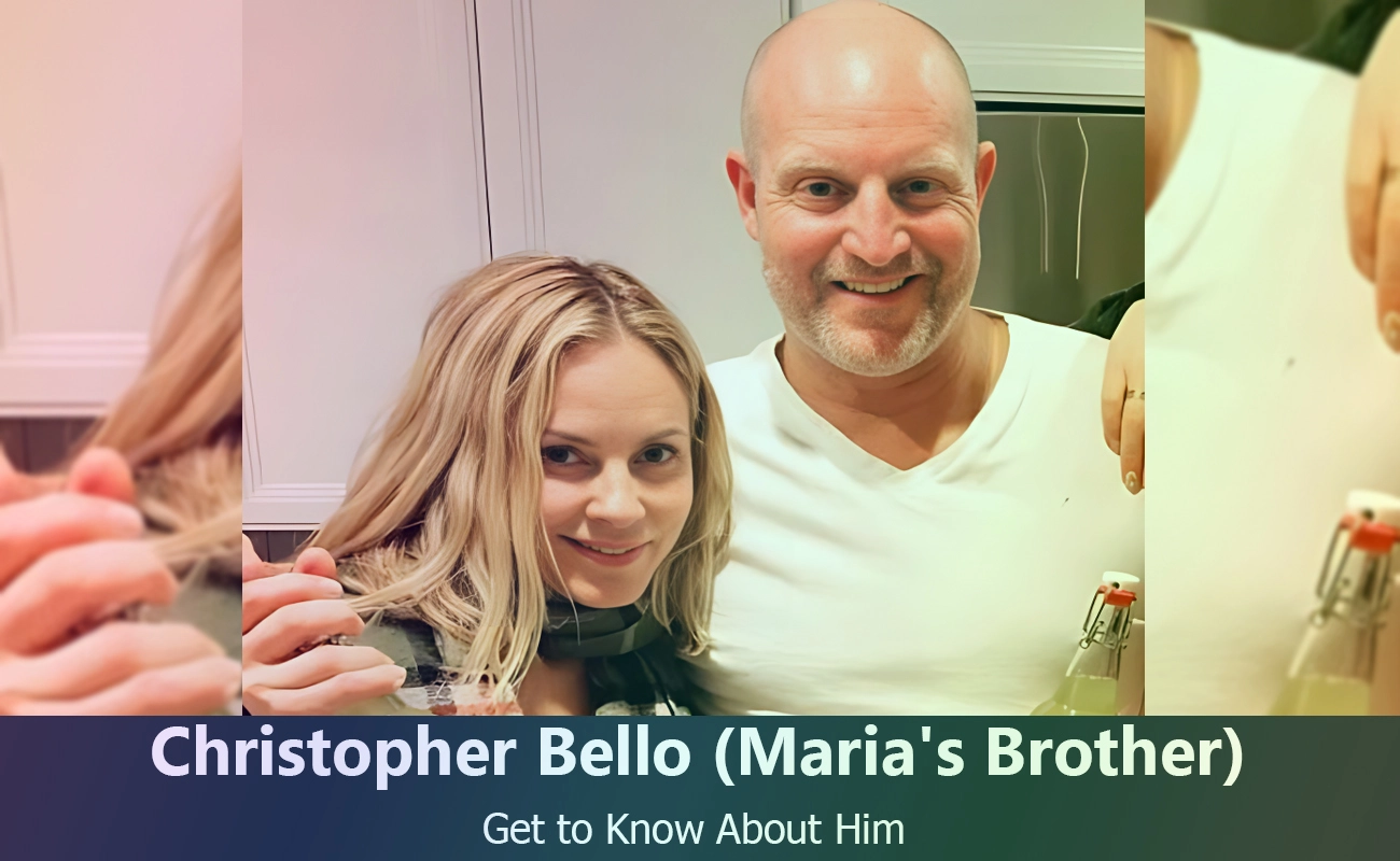 Meet Christopher Bello : Maria Bello's Brother and His Life ...