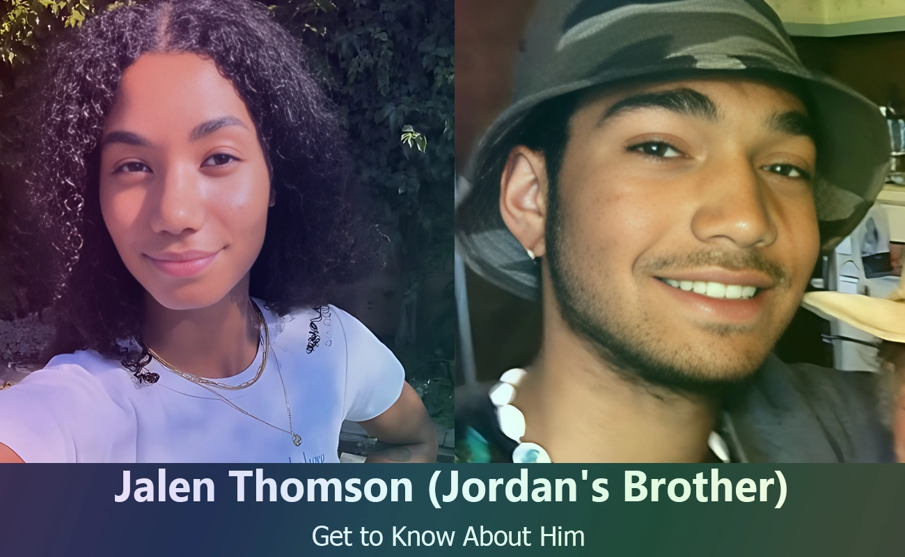 Jalen Thomson : Discover the Life of Jordan Thompson's Brother ...