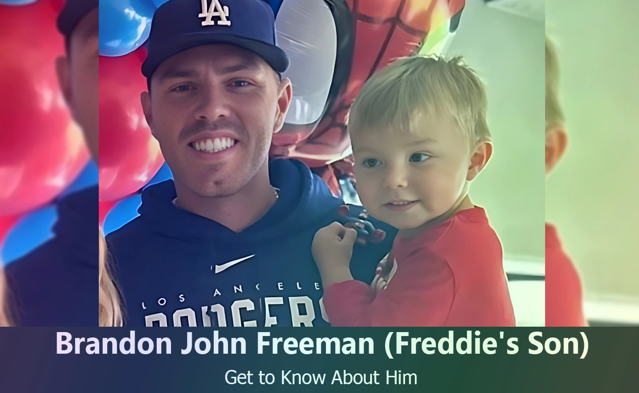 All About Brandon John Freeman, Freddie Freeman's Little Boy | Celebrities InfoSeeMedia