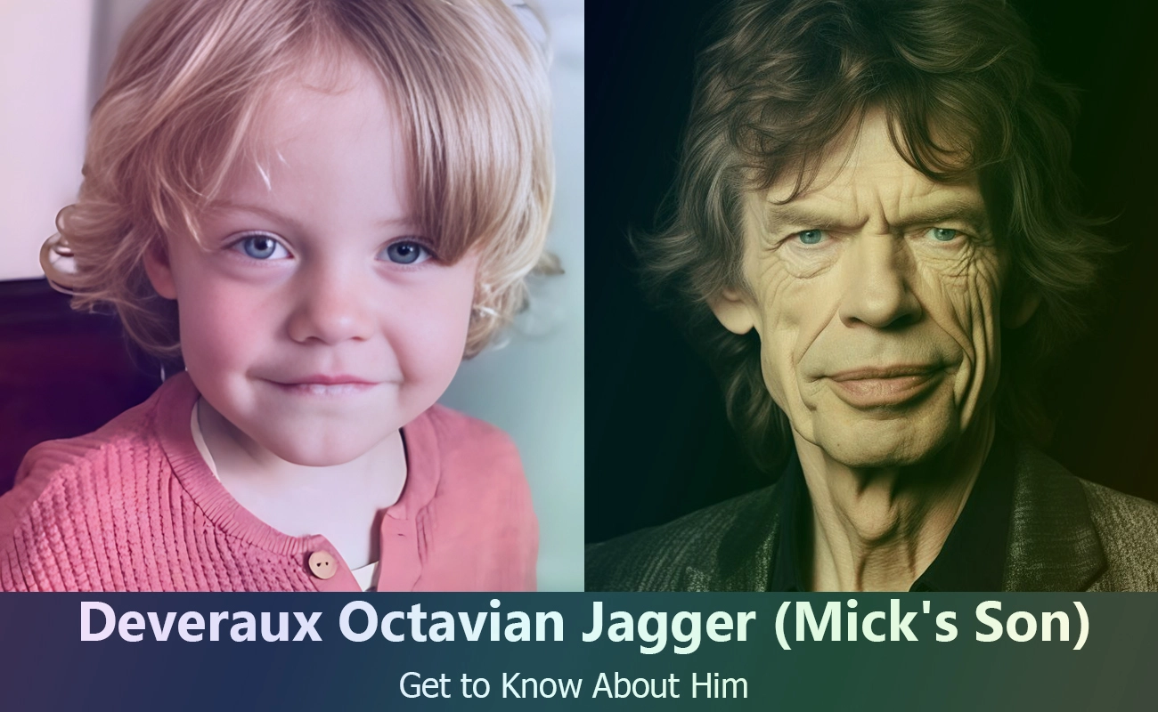 Meet Deveraux Octavian Basil Jagger : Mick Jagger's Youngest Son ...