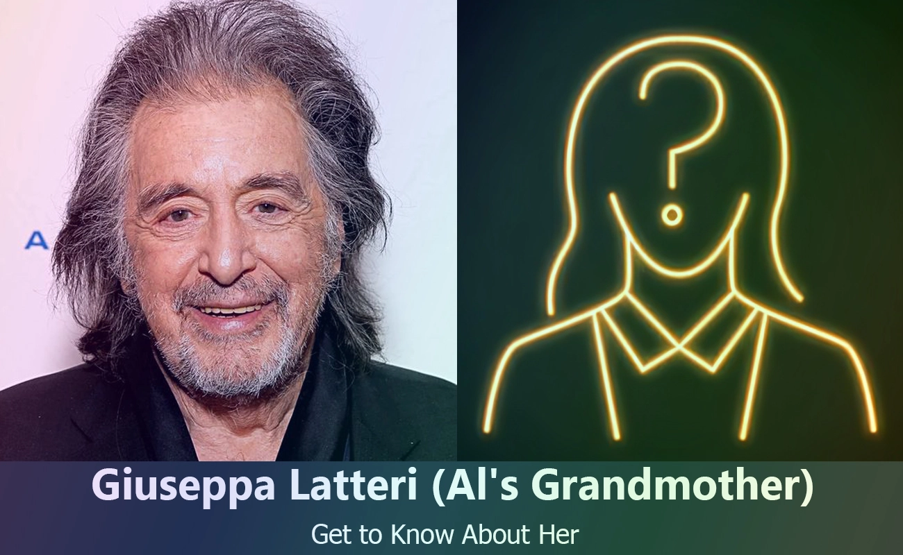Meet Giuseppa Latteri : The Grandmother Behind Al Pacino | Celebrities ...