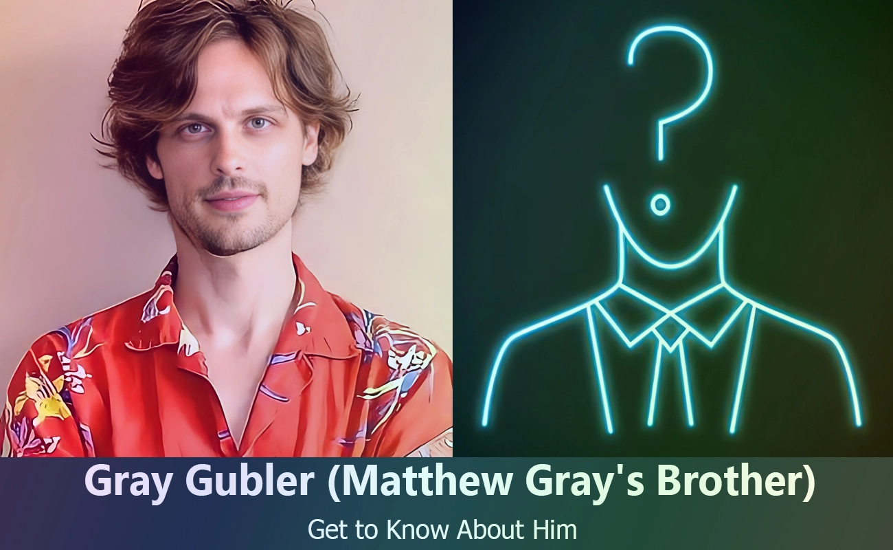 Discover Gray Gubler : Matthew Gray Gubler's Talented Brother ...