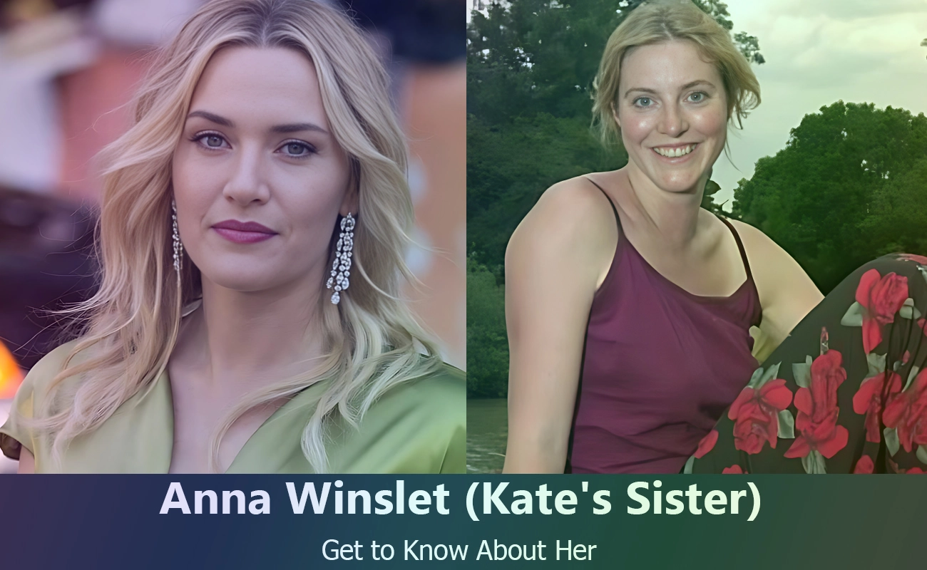 Anna Winslet : Everything You Need to Know About Kate Winslet's Sister ...