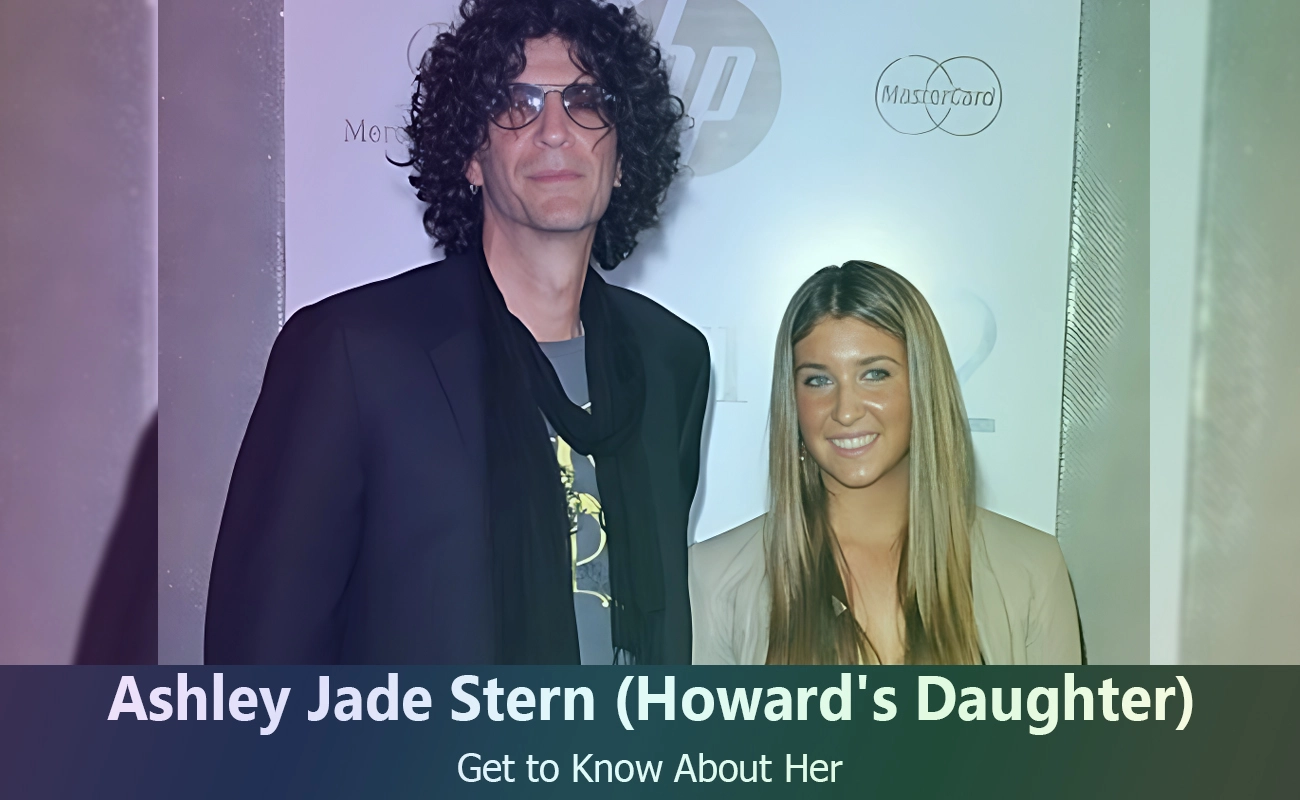 Ashley Jade Stern : Everything You Need to Know About Howard Stern's Daughter | Celebrities ...