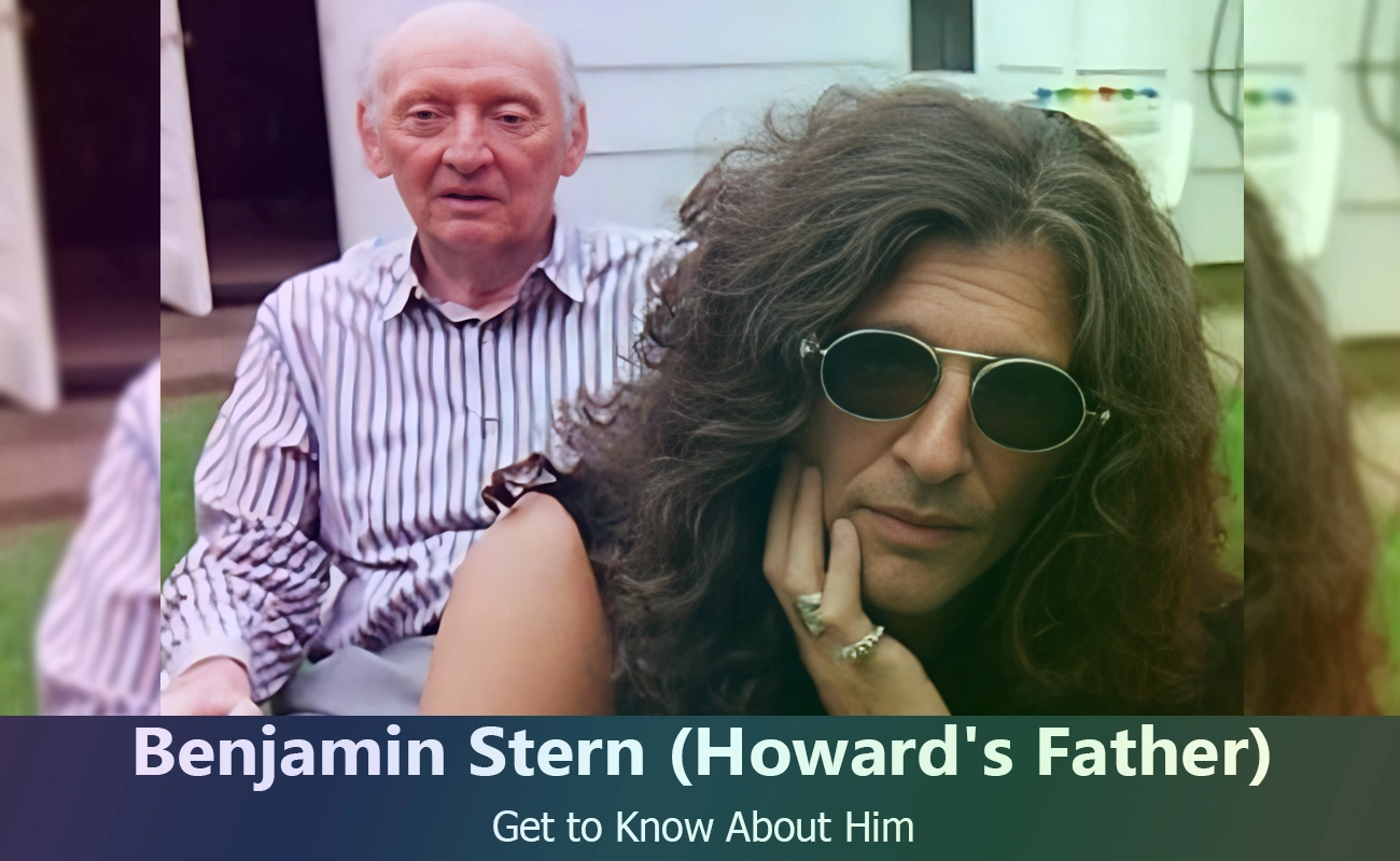 Benjamin Stern : The Man Who Shaped Howard Stern’s Life and Career ...