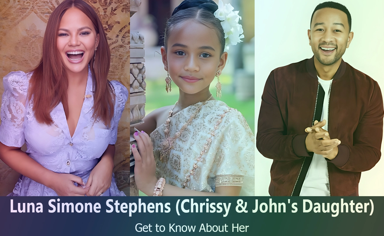 Discover Luna Simone Stephens : Chrissy Teigen & John Legend's Daughter