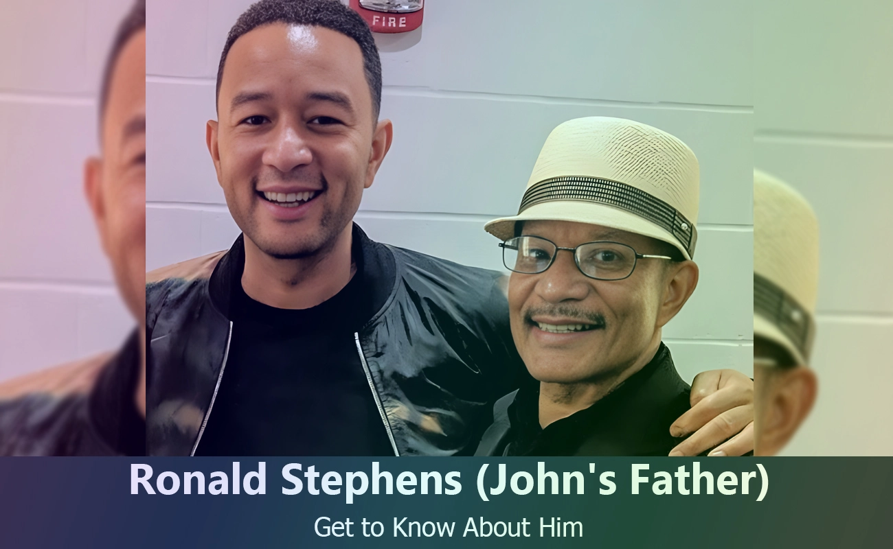Ronald Stephens : Discover the Father Behind John Legend's Success | Celebrities InfoSeeMedia