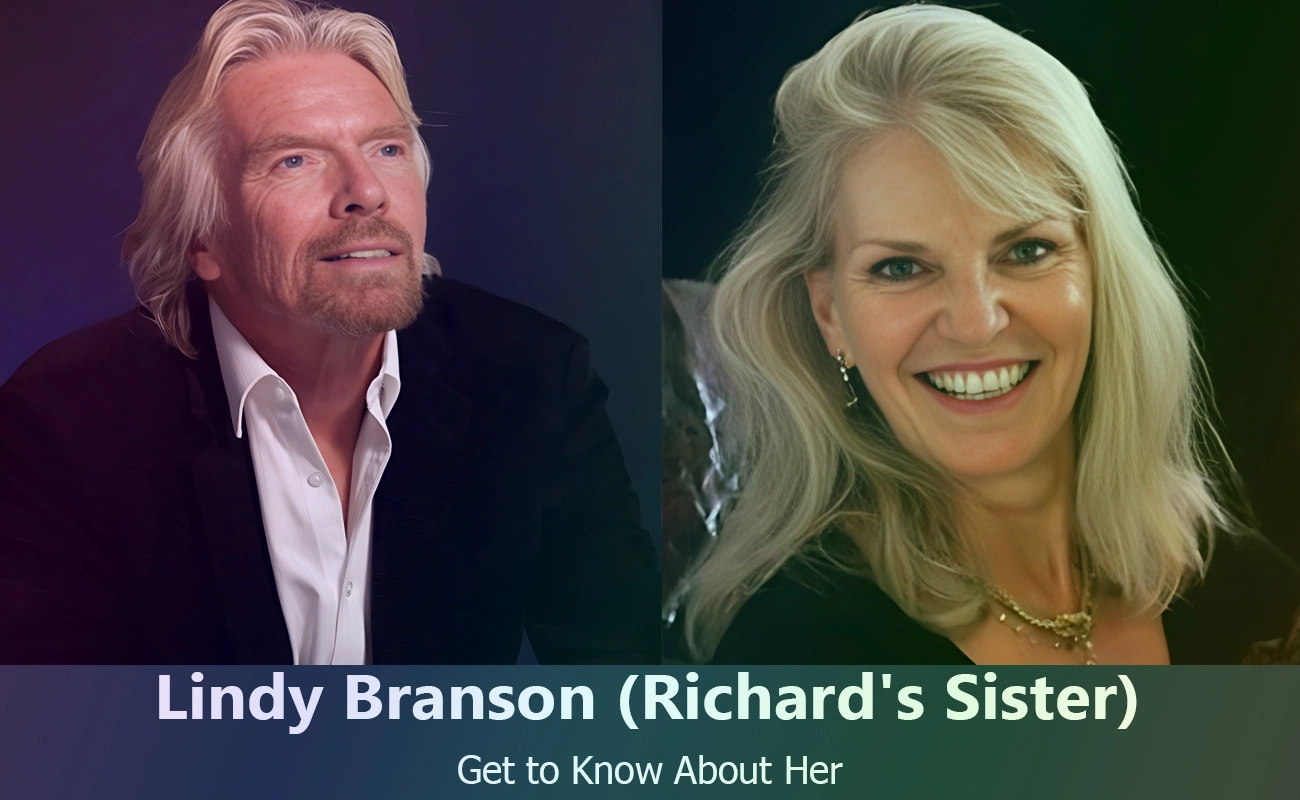 Meet Lindy Branson : Richard Branson's Sister and Talented Artist ...