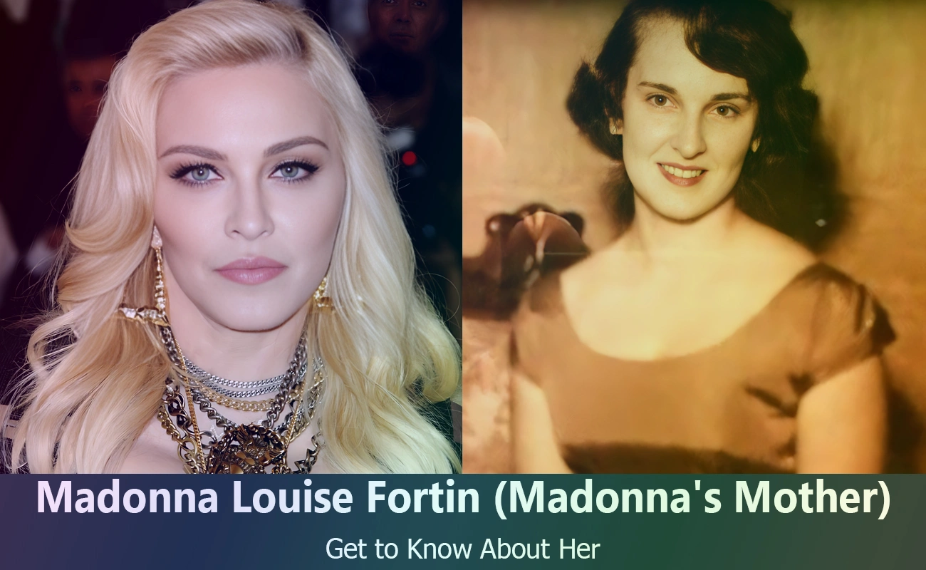 Who Was Madonna's Mother? Meet Madonna Louise Fortin and Her Story ...