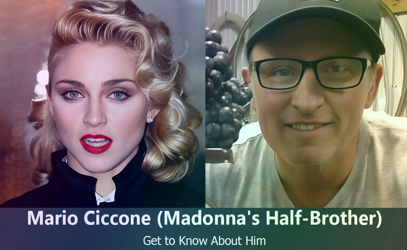 Who Is Mario Ciccone? Meet Madonna's Secretive Half-Brother