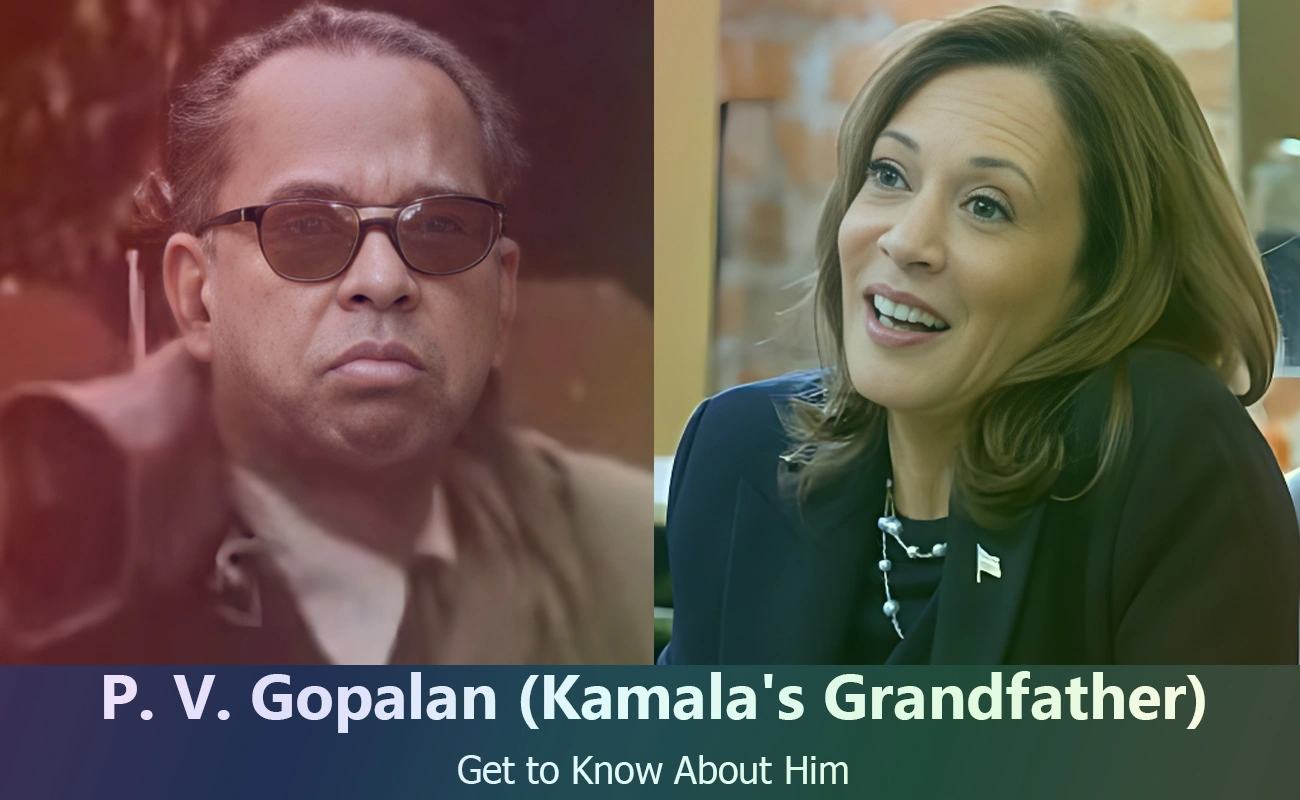 Who Was P. V. Gopalan? Meet Kamala Harris’s Grandfather | Celebrities ...