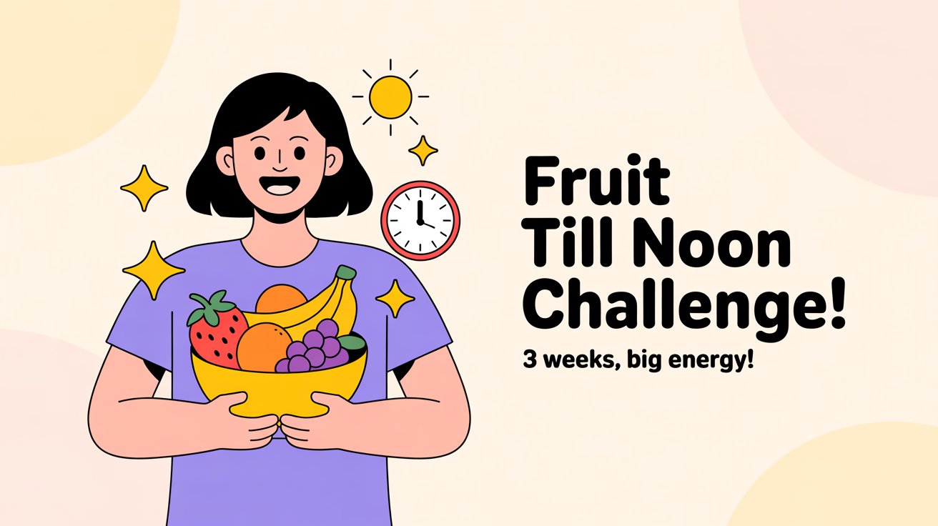 I Ate Only Fruits Till Noon for 3 Weeks — My Energy Changed Instantly ...