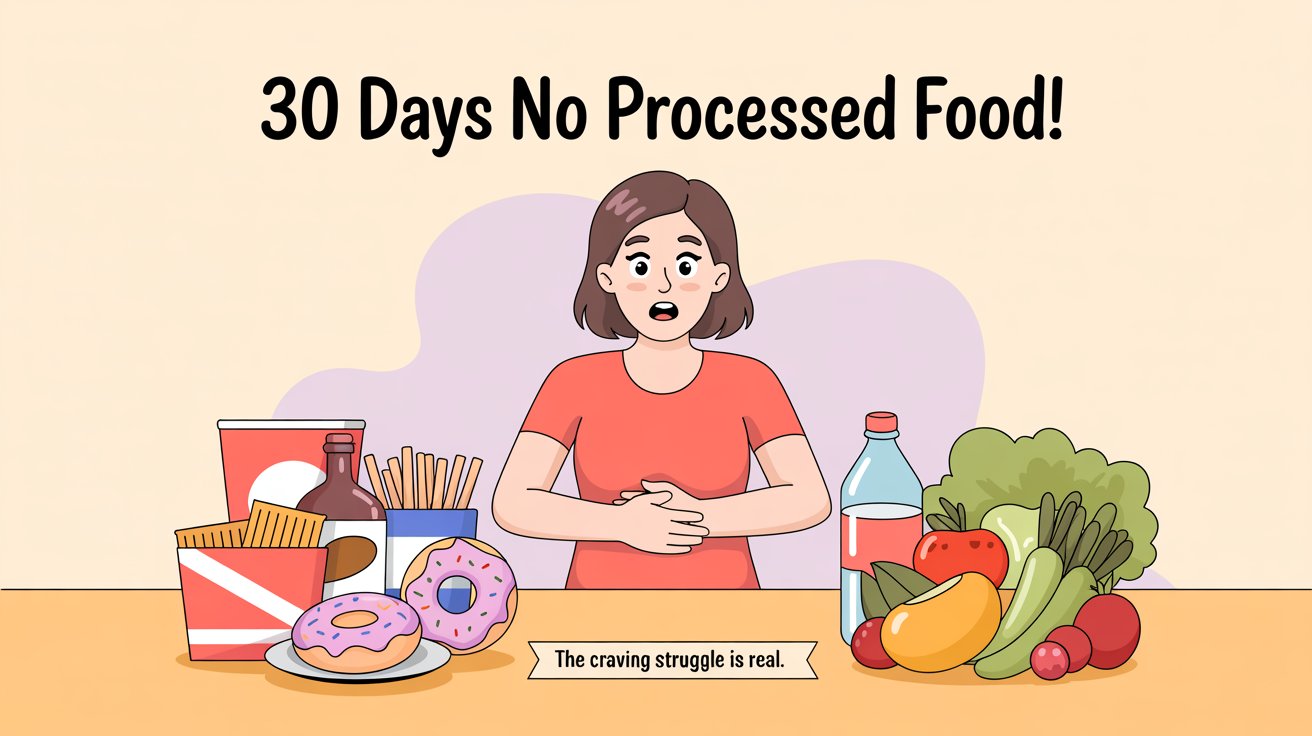 I Cut Out Processed Food for 30 Days — I Wasn’t Ready for the Cravings ...