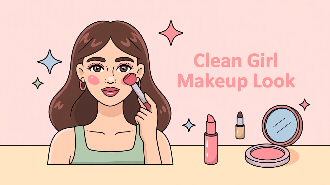 I Tried the “Clean Girl Makeup Look” — Here’s How It Turned Out ...